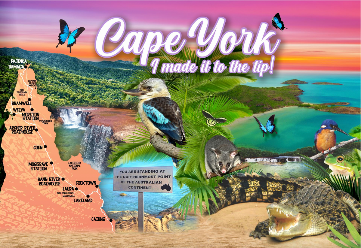 Oasis Tea Towel – The Croc Tent Cape York