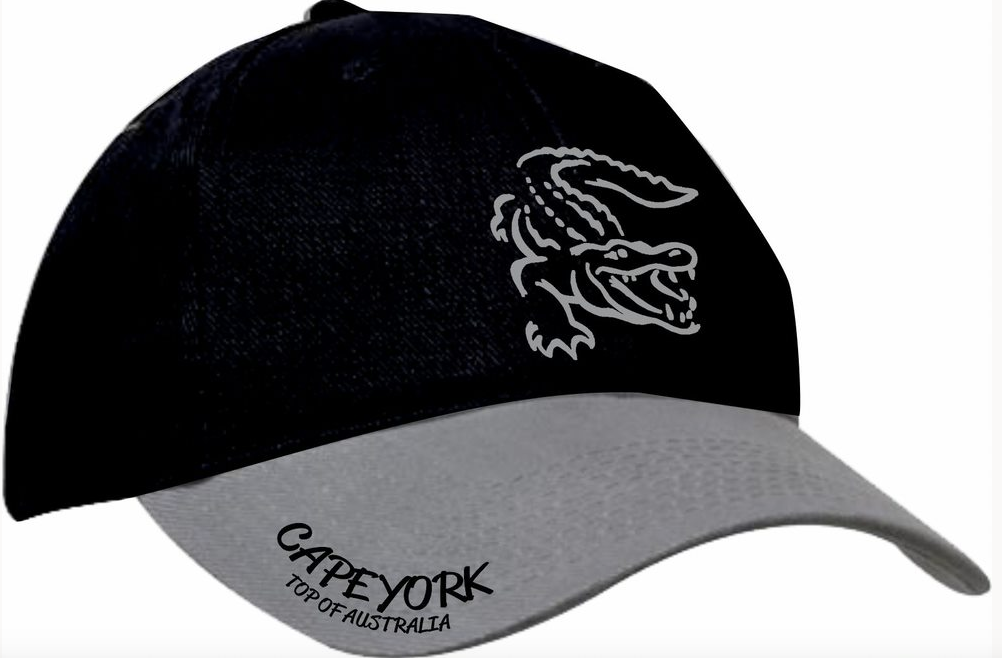 Embroidered Croc Cap – The Croc Tent Cape York
